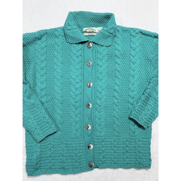 Aran Crafts | Sweaters | Aran Crafts Vtg Fisherman Sweater 0 Merino ...